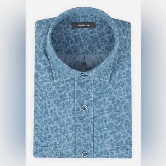 seven seas | Shirts | Turtleson Luke Floral Chambray Work Shirt | Poshmark